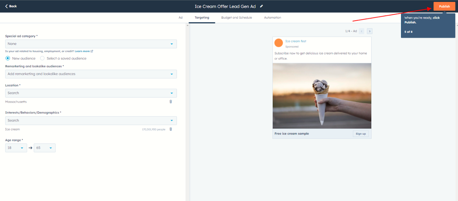 How To Create HubSpot Ads - Pashtek